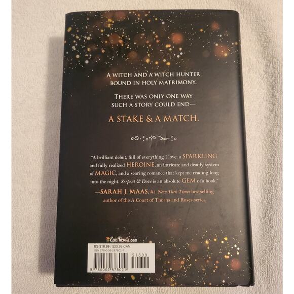 HarperCollins Publishers | Accents | Serpent And Dove Hard Back Book By ...